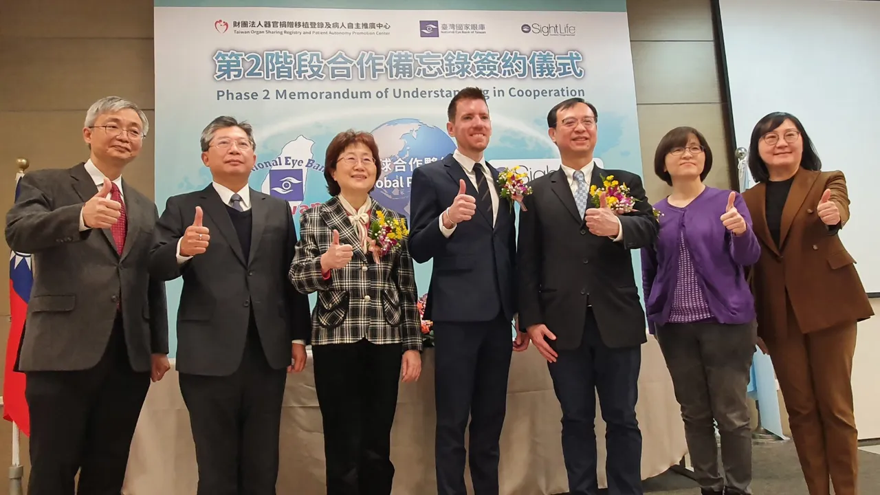 國人捐贈角膜逐年增！台美深化合作 新技術擴大移植人數｜壹蘋新聞網