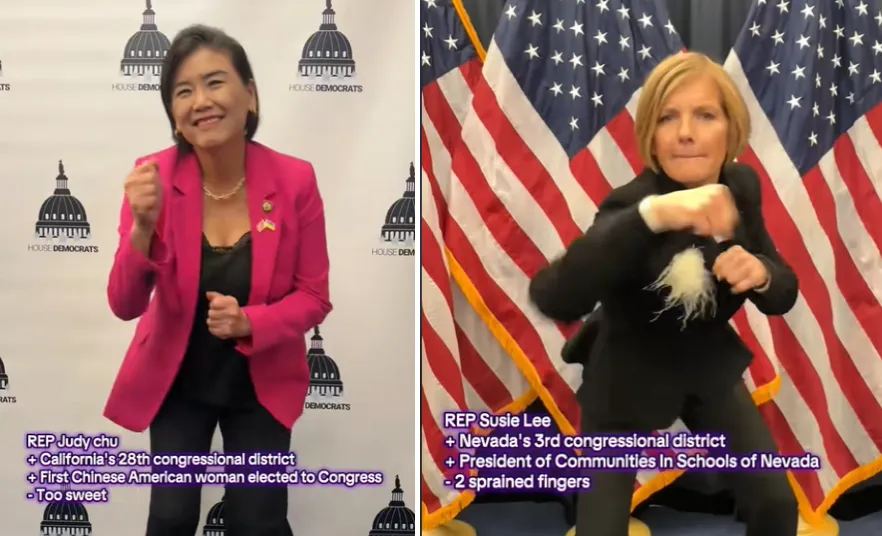 美國民主黨振士氣！國會女議員拚出事業線 評價兩極白宮也回應了｜壹蘋新聞網